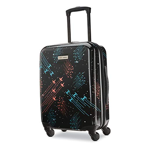 American Tourister Star Wars Hardside Spinner Wheel Luggage, Galaxy, Carry-On 20-Inch