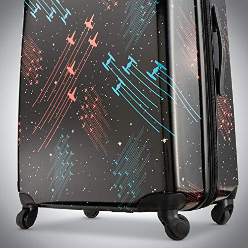 American Tourister Star Wars Hardside Spinner Wheel Luggage, Galaxy, Carry-On 20-Inch