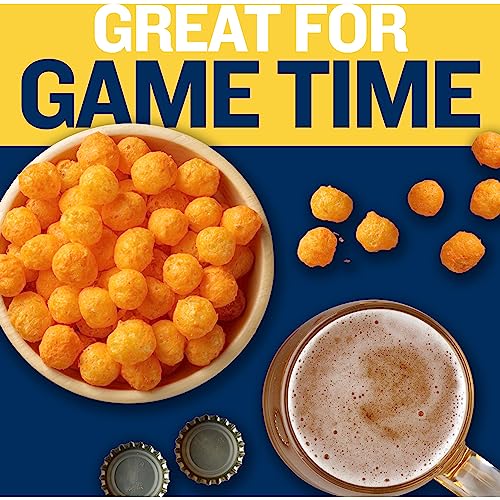 PLANTERS Original Cheez Balls Cheese Flavored Snacks, 2.75 oz Canister (Pack of 6)