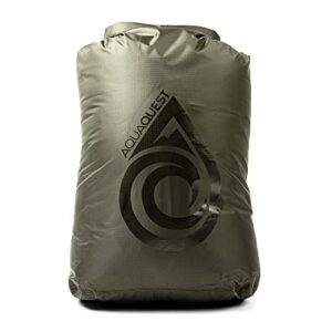 aquaquest rogue dry bags - 100% waterproof - 60 l, olive drab