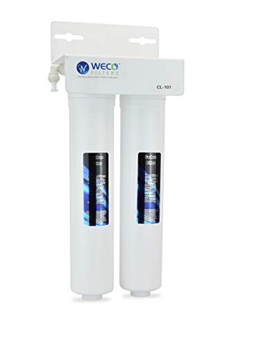 WECO CL-101 Residential and Commercial Chlorine Filter for Drinking Water Purification - Made in U.S.A.