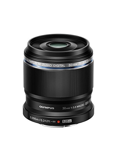 Olympus M.Zuiko Digital ED 30mm F3.5 Macro Lens, for Micro Four Thirds Cameras (Renewed)