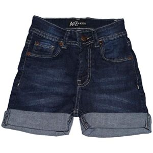 Kids Girls Shorts Bermuda Dark Blue Jeans Hot Pant Summer Denim Chino Short 5-13