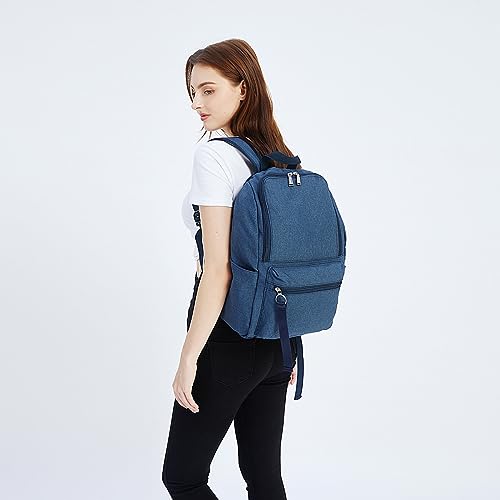 OMOUBOI Casual Daypacks Superbreak Backpack Laptop Backpack for Women & Men Fits Tourism Business (Blue)