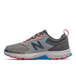 new balance men's 510 v5 trail running shoe, marblehead/magnet/rain cloud, 11 m us