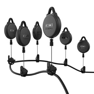 [pro version] kiwi design vr cable management, 6 packs pulley system fits quest/rift s/valve index/htc vive/vive pro/hp reverb g2/psvr/ps vr2 accessories, compatible with quest 2 link