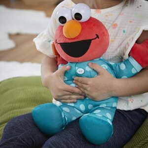 Sesame Street Elmo 12-inch Plush, Sings The Brushy Brush Song, Toy for Kids Ages 18 Months and Up