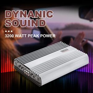 3200W 12V 4 Channel Car Amplifier Stereo Power Amp Audio 4CH Bass Sub Woofer