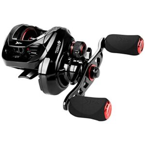 kastking royale legend ii baitcasting reels, gear ratio 7.2:1, left handed fishing reel