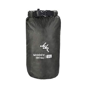 coherny 5l/20l/50l waterproof dry bag roll top sack kayaking rafting boating swimming dry organizer beach fishing storage bag outdoor canoe kayak rafting drifting bag (50l - dark green)