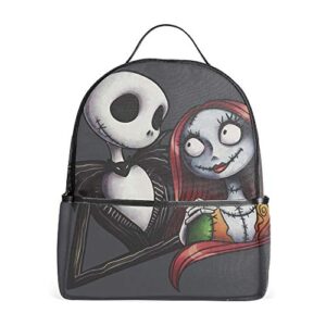 lightweight christmas art backpack waterproof book bag for men women