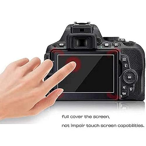 PCTC TG-6 Screen Protector Compatible with Olympus TG-6 TG-5 TG-4 Red Underwater Camera, 0.3mm 9H Hardness TG6 TG5 TG4 Tempered Glass Screen Cover (3 Packs) Easy to Install