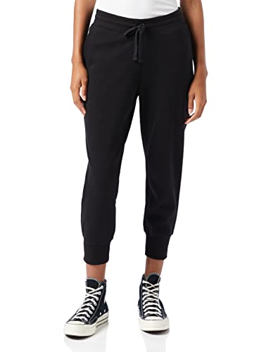 Amazon Essentials Women's French Terry Fleece Capri Jogger Sweatpant (Available in Plus Size), Black, XX-Large