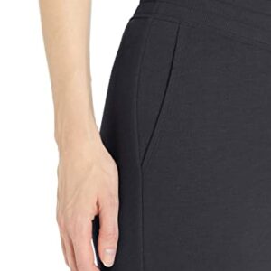 Amazon Essentials Women's French Terry Fleece Capri Jogger Sweatpant (Available in Plus Size), Black, XX-Large