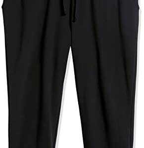 Amazon Essentials Women's French Terry Fleece Capri Jogger Sweatpant (Available in Plus Size), Black, XX-Large