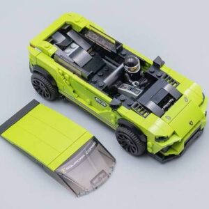 LEGO Speed Champions Lamborghini Urus ST-X and Lamborghini Huracán Super Trofeo EVO 76899 Building Kit (663 Pieces)