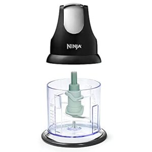 Ninja Food Chopper Express Chop with 200-Watt, 16-Ounce Bowl for Mincing, Chopping, Grinding, Blending and Meal Prep (NJ110GR)