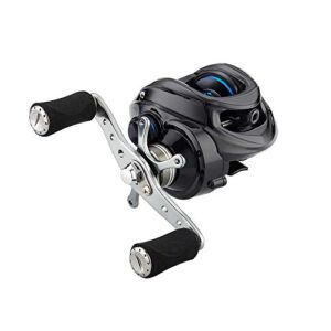 fishdrops baitcaster reel 7.5 oz light weight & smooth, 12.12lb drag magnetic brake baitcasting reels, gear ratio 7.0:1 affordable low profile freshwater bait caster fishing reel