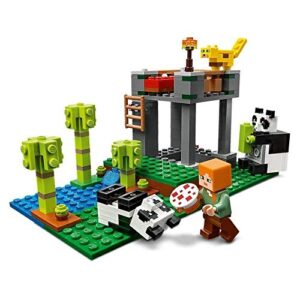 LEGO Minecraft The Panda Nursery 21158 Construction Toy for Kids, Great Gift for Fans of Minecraft and Pandas (204 Pieces)