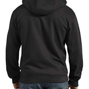 Dickies mens Full Zip Hoodie Fleece Jacket, Dark Heather, X-Large US