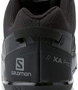 Salomon XA PRO 3D v8 Gore-TEX Trail Running Shoes for Men, Black/Black/Black, 9