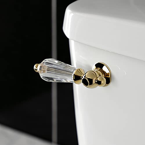 Kingston Brass KTWLL2 Wilshire Toilet Tank Lever, Polished Brass 12.31 x 3.63 x 2.44