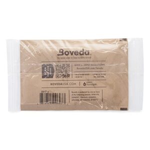 Boveda High-Absorbency 49% Two-Way Humidity Control Pack for Music Instruments in Extreme Humidity – Single – Size 40 – Prevents Warping & Cracking of Wooden Instruments – Individually Wrapped