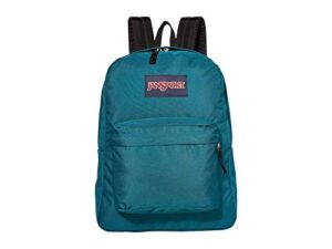 jansport superbreak lapland green one size