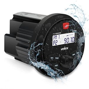 marine radio marine stereo bluetooth boat stereo gauge style round stereo system boat radio