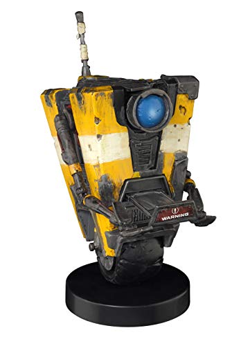 Exquisite Gaming: Borderlands 3: Claptrap - Original Mobile Phone & Gaming Controller Holder, Device Stand, Cable Guys, Gearbox Licensed Figure