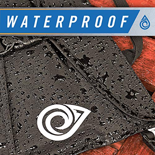 AquaQuest Typhoon Laptop Case - 100% Waterproof, Versatile, Durable, Lightweight, Messenger Bag - Protective Padded Computer Sleeve Pouch - 13" Red