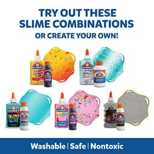 Elmer’s Celebration Slime Kit, Slime Supplies Include Assorted Magical Liquid Slime Activators and Assorted Liquid Glues, 10 Count