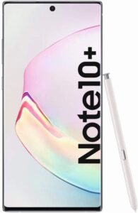 samsung galaxy note 10+ plus (256gb, 12gb) 6.8" qhd+ amoled, snapdragon 855, 4300mah battery, 4g lte fully unlocked (t-mobile, verizon, global) n975u1 us model (w/wireless charger pad, white)