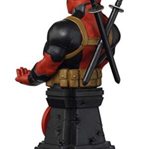 Exquisite Gaming: Marvel: Deadpool Plinth - Original Mobile Phone & Gaming Controller Holder, Device Stand, Cable Guys, Licensed Figure