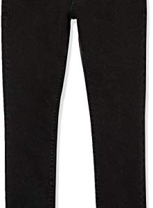 Amazon Essentials Men's Skinny-Fit Stretch Jean, Black, 35W x 32L