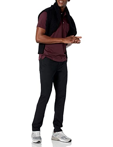 Amazon Essentials Men's Skinny-Fit Stretch Jean, Black, 35W x 32L