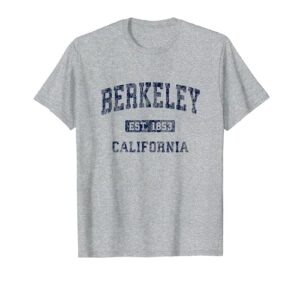 berkeley california ca vintage athletic sports design t-shirt