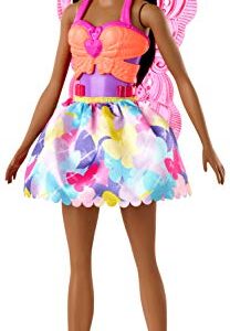 Barbie Dreamtopia Dress Up Doll Gift Set, approx. 12-inch, Brunette with 3 Fashions