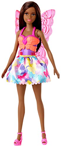 Barbie Dreamtopia Dress Up Doll Gift Set, approx. 12-inch, Brunette with 3 Fashions