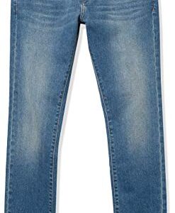 Amazon Essentials Men's Skinny-Fit Comfort Stretch Jean (Previously Goodthreads), Light Blue Broken-in, 30W x 29L