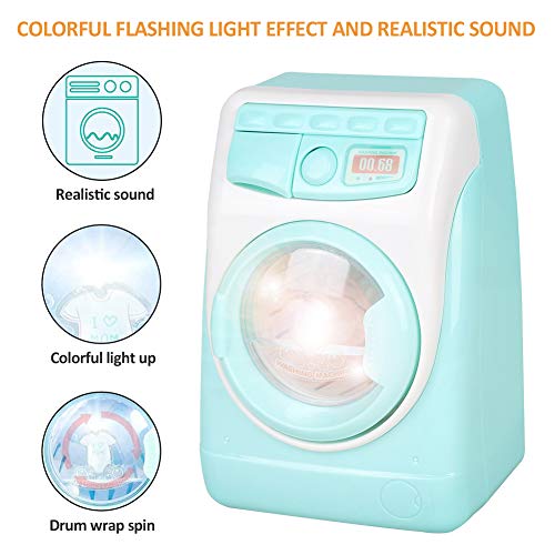 Coherny Mini Simulation Dollhouse Furniture Kitchen Toys Kids Children Play House Toy Washing Machine