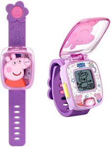 vtech peppa pig learning watch, purple