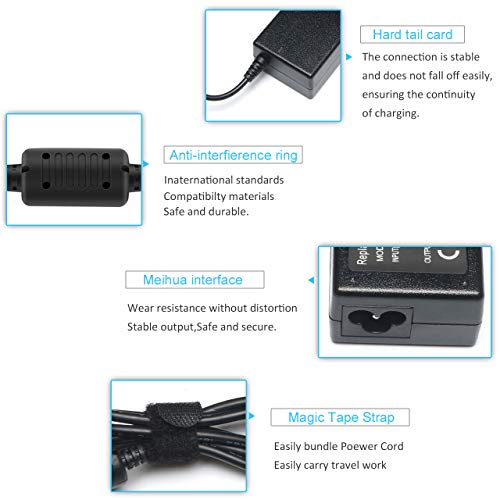 19V 3.42A 65W AC Adapter Laptop Charger for Acer Chromebook 11 13 14 15 R11 CB3 CB5 C720 C720P C740 C810 C910 CB3-532 CB5-571 CB3-131 CB3-111-C670 Acer Iconia Tab W700 W700P Power Supply Cord