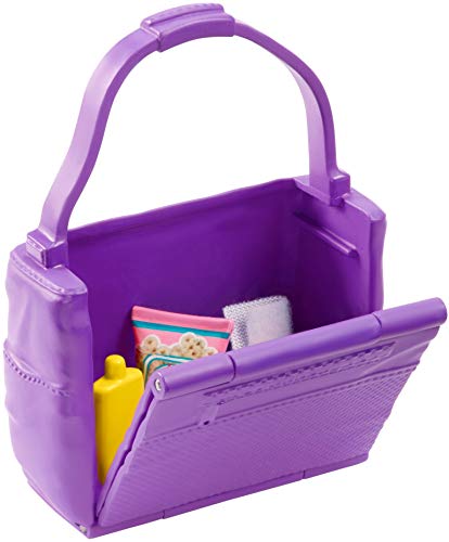 Barbie Skipper Babysitters Inc. Feeding and Changing Playset with Color-Change Baby Doll, Diaper Bag and Accessories