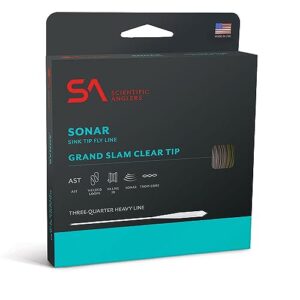 sa sonar grand slam clear tip, pale yellow/sand/clear, wf-9-f/i