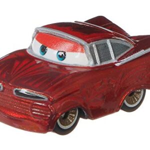 Disney Cars Mini Racers 'Nighttime in Radiator Springs' 3-Pack Cruisin' Lighting McQueen, Red Ramone, Flo