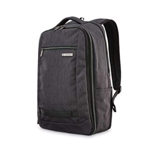 samsonite modern utility travel backpack, charcoal heather, one size