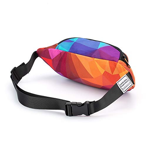 The #1 Fannypack with Speakers. Bluetooth Fanny Pack for Parties/Festivals/Raves/Beach/Boats. Rechargeable, Works with iPhone & Android. #1 (Retro, 2023 Edition)