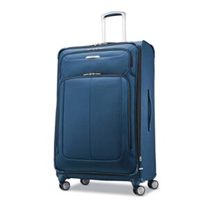 Samsonite Solyte DLX Softside Expandable Luggage with Spinner Wheels, Mediterranean Blue, 3-Piece Set (20/25/29)