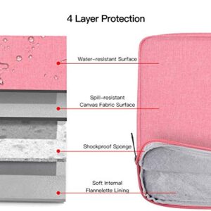 14 Inch Laptop Sleeve Case Bag for Asus Chromebook 14/Asus Vivobook 14/Zenbook 14, Samsung Galaxy Chromebook Go, Lenovo ThinkPad 14/ Flex 5 /Yoga, Dell XPS 15, Acer HP Chromebook 14(Pink)